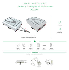 Caravane pliante SOLENA – RACLET – ANJOU PLEIN AIR